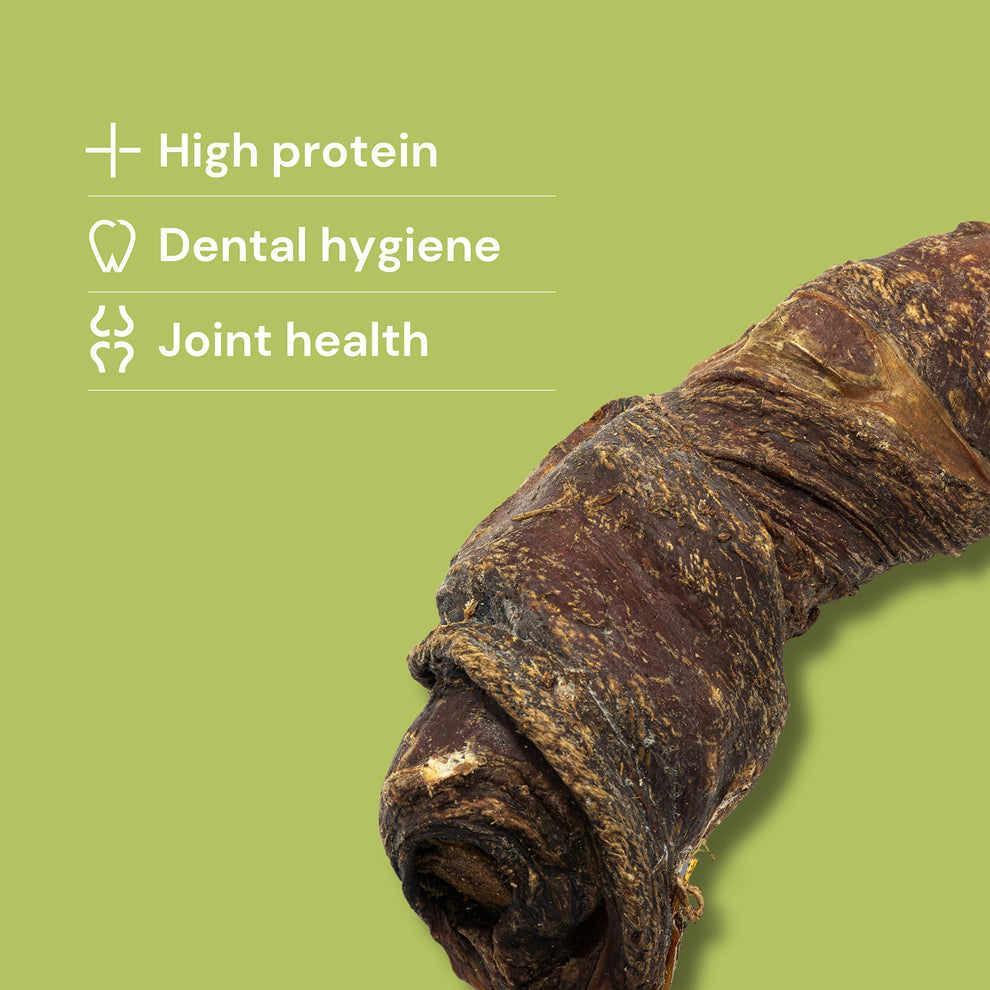 Biltong Wrapped Buffalo Tails – www.natural-treats.co.uk