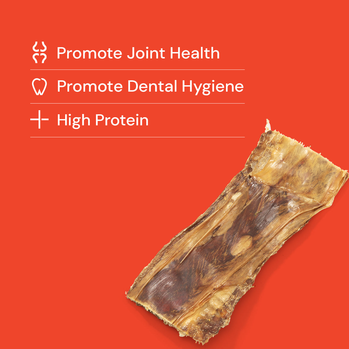 Flat Beef Gullet – www.natural-treats.co.uk